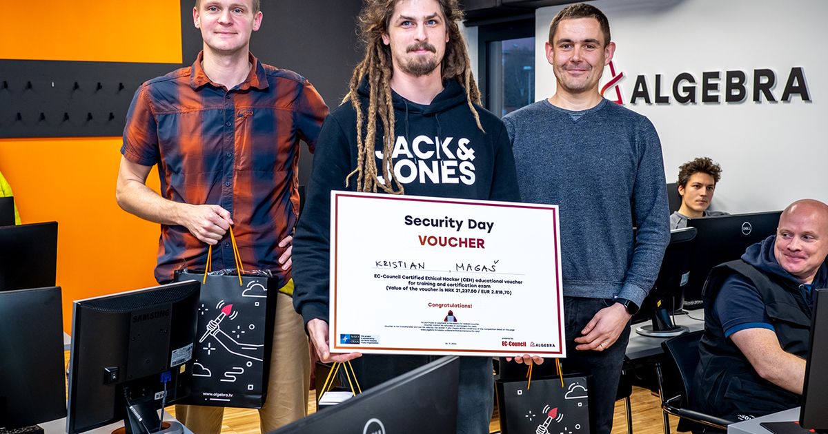 Algebra i NATO nagradili najbolje bijele hakere na Security Day ...