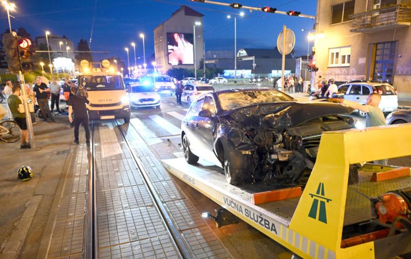 Nesreću kod Vjesnika skrivio vozač Audija, motociklist preminuo ...