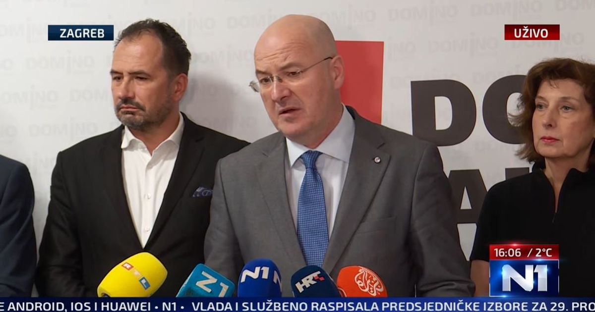 Radićev DOMiNO više nije dio vladajuće većine | Telegram.hr
