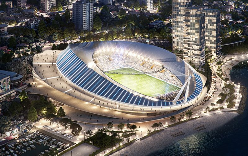 'Povratak na Kantridu' — Rijeka predstavila projekt izgradnje novog stadiona | Telegram.hr