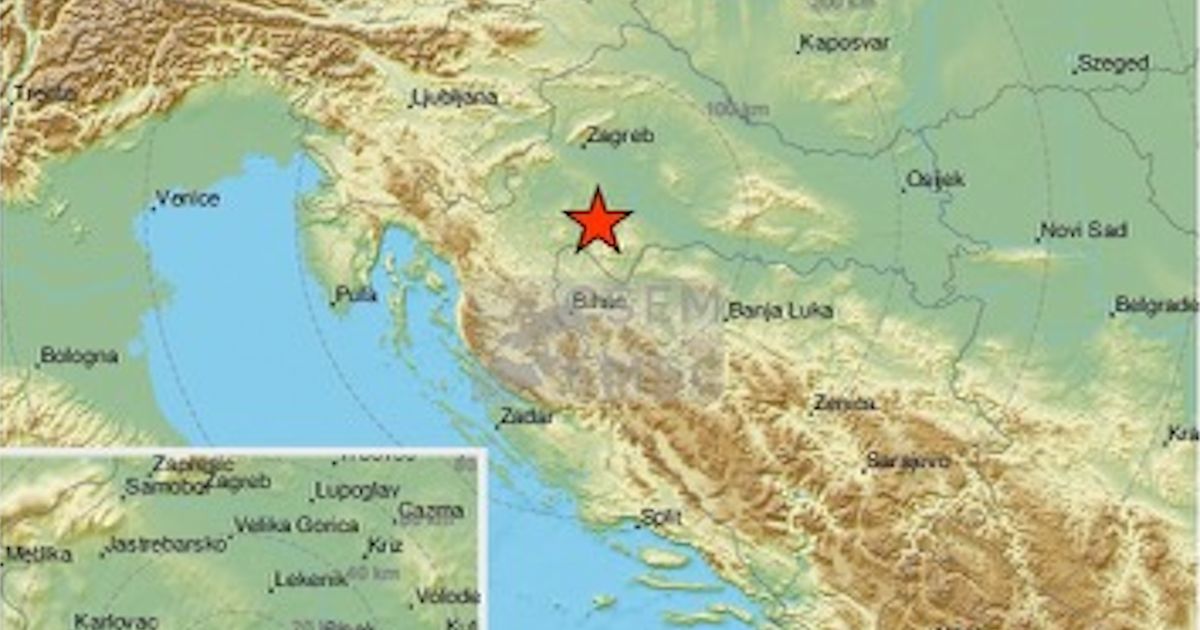 Oko 5.30 jutros novi potres na Baniji; probudio ljude diljem zemlje | Telegram.hr