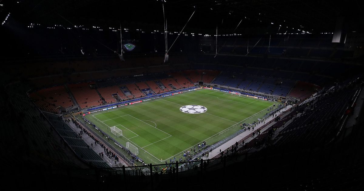 Sve je spremno za najveću utakmicu u Atalantinoj povijesti. Osim terena ...