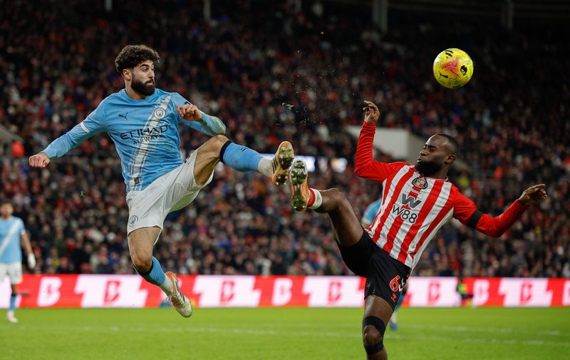 Manchester City: Joško Gvardiol umalo sam pobijedio Sunderland ...