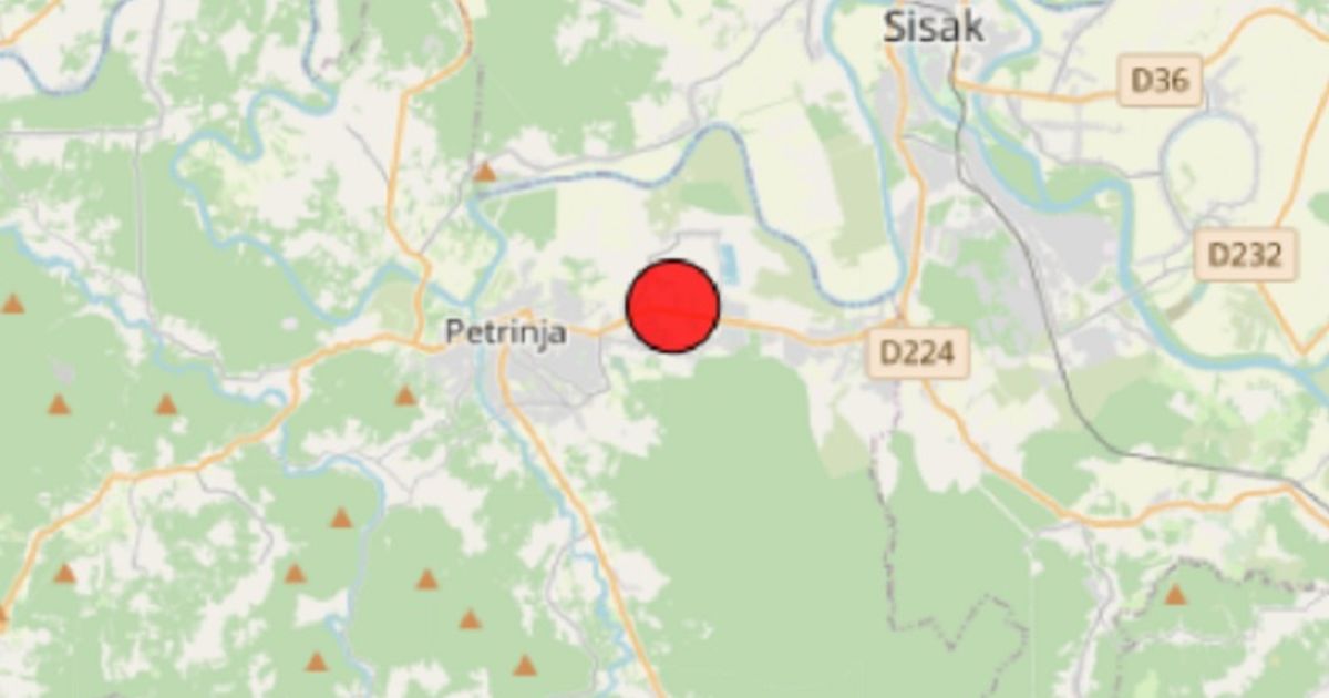 Novi potresn na Baniji: 'Jako brujanje i onda udar' | Telegram.hr
