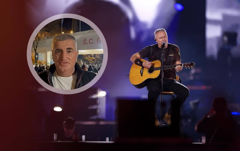 Bulj i danas ide na Thompsona, pred dvoranom dao izjavu za medije ...