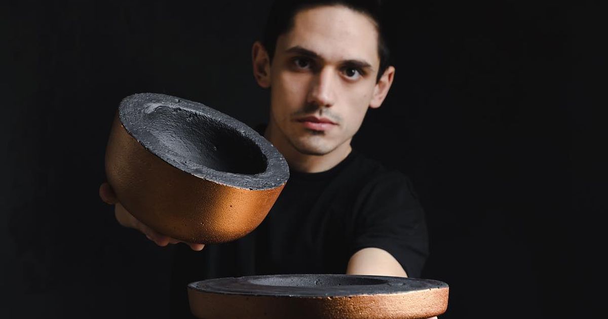 Milan Stanić mladi je arhitekt iz Novog Sada i radi baš zgodne betonske ...