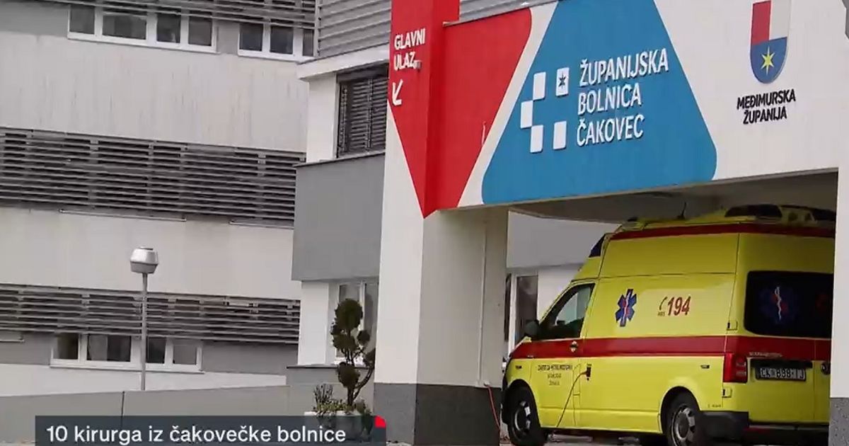Deset kirurga Županijske bolnice Čakovec dalo otkaz | Telegram.hr