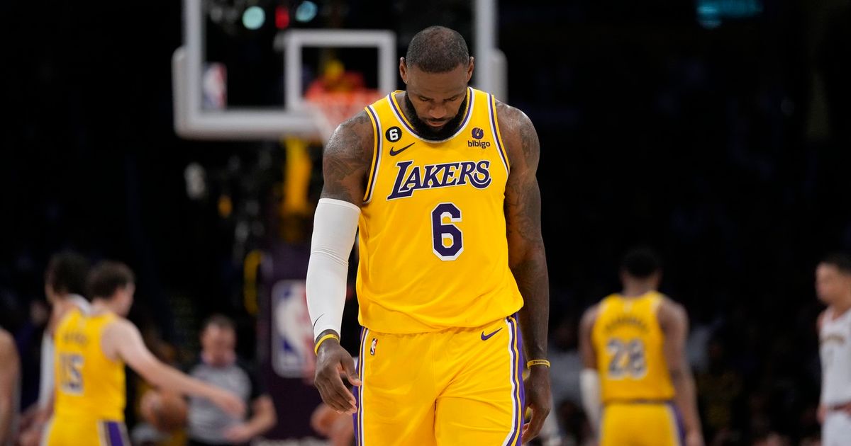 LeBron je tek treći put u karijeri 'pometen', a prvi put mu se to ...