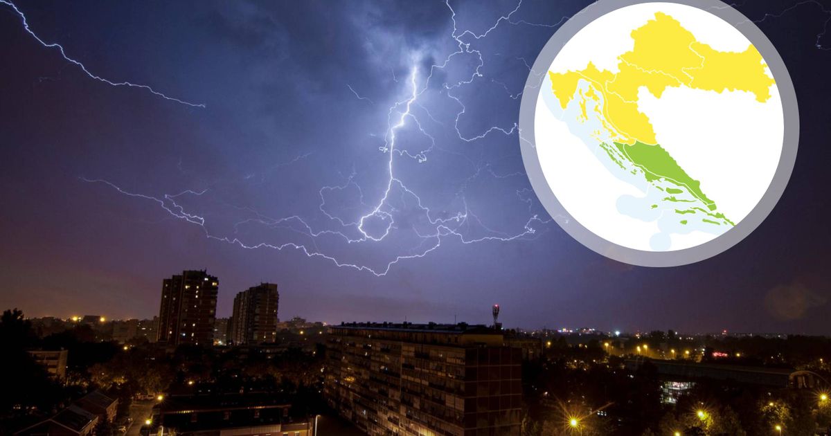 Vrijeme će danas biti prilično ludo. Temperature do 28, uz pljuskove i ...