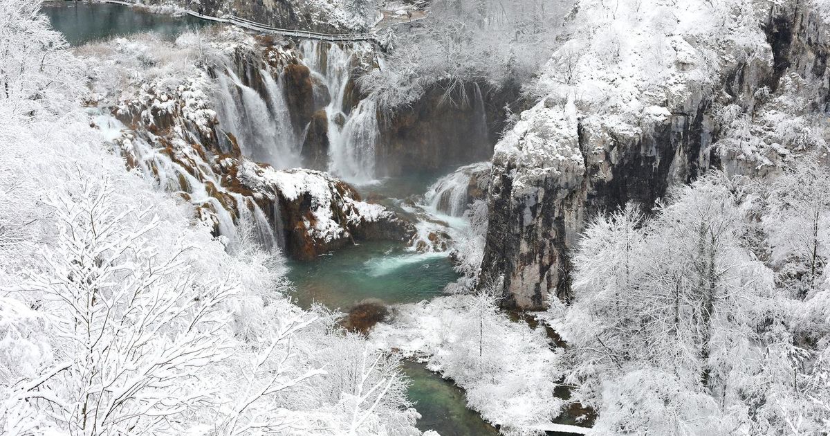 Izlet na Plitvička jezera tijekom zime | Super1.hr