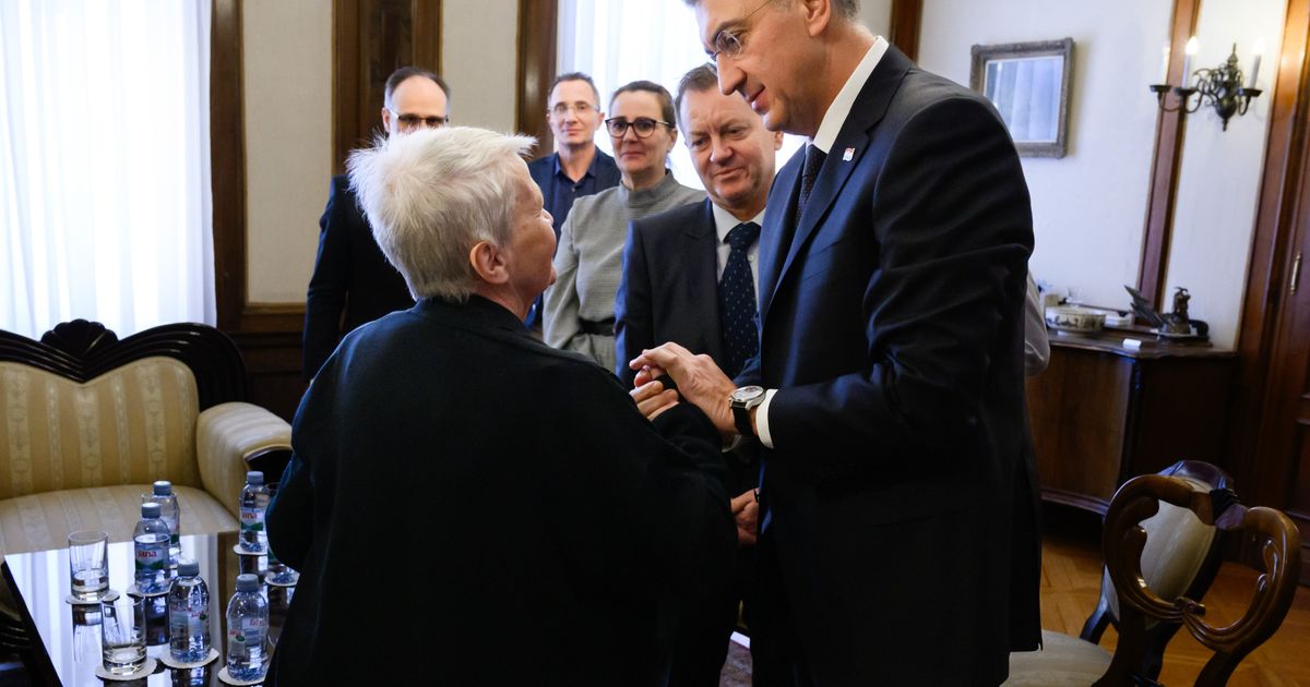 Plenković primio majku francuskog dragovoljca Jean-Michela Nicoliera | Telegram.hr