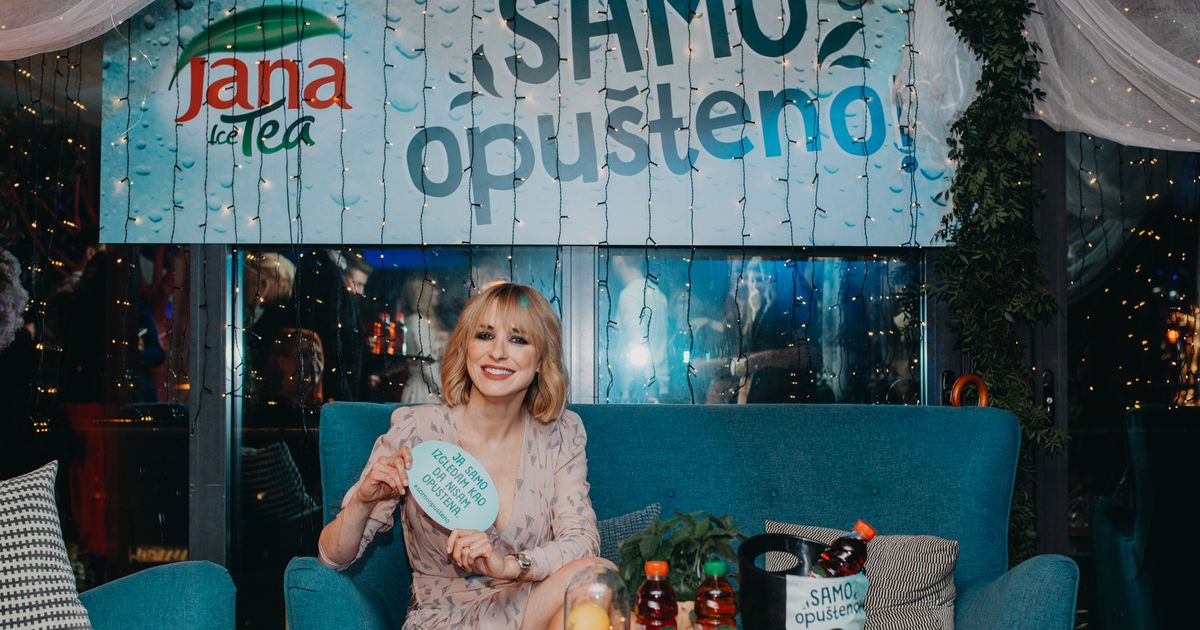 Jana Ice Tea ima novu filozofiju - Samo opušteno | Super1.hr
