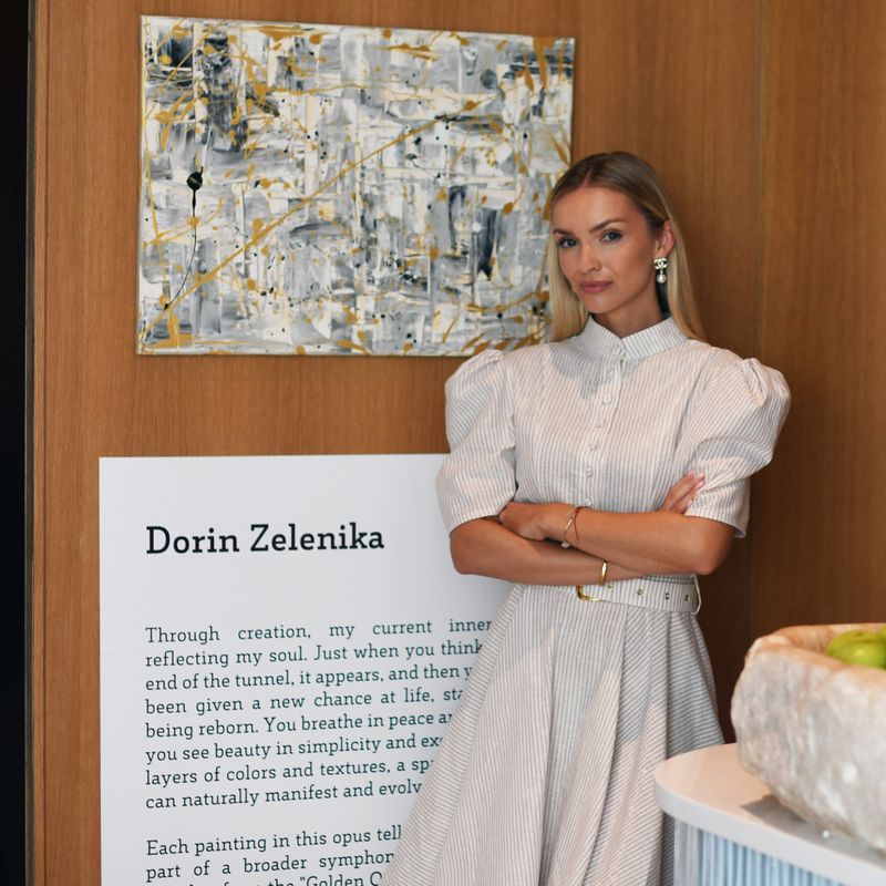 Dorin Zelenika otvorila svoju prvu umjetničku izložbu | Super1.hr