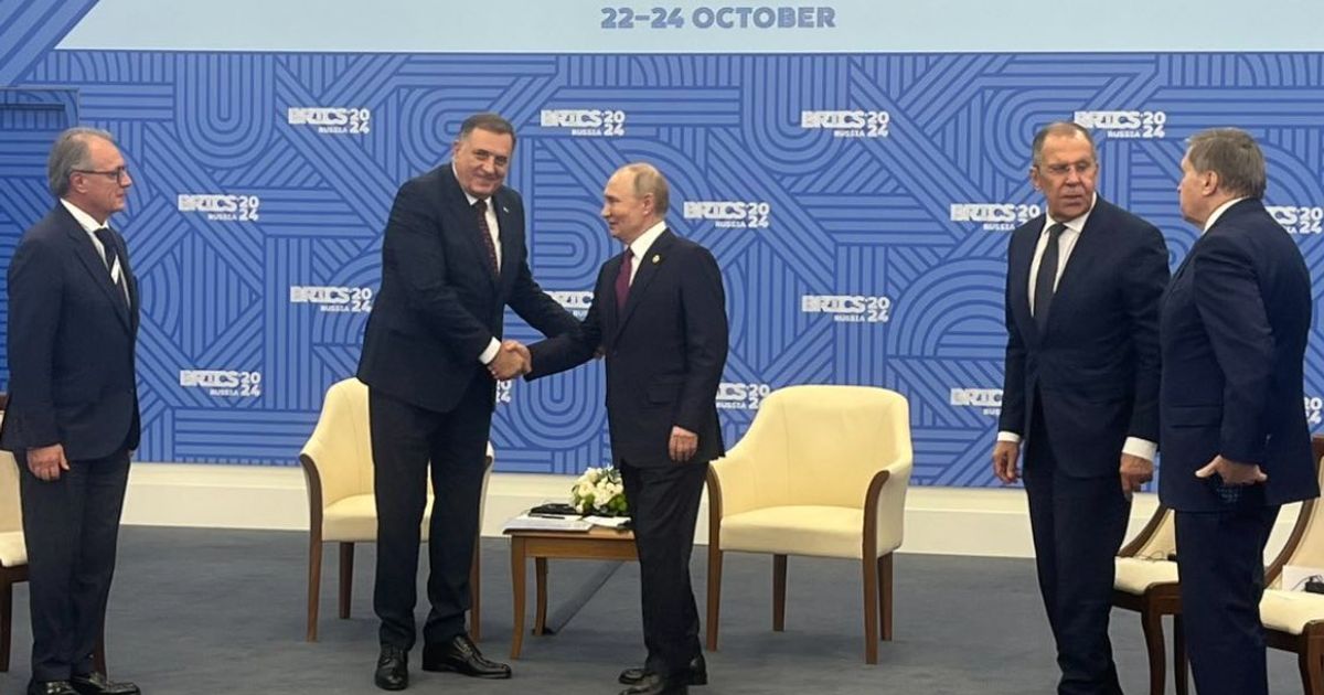 Putin poručio Dodiku: 'Mi smo bratski narodi' | Telegram.hr
