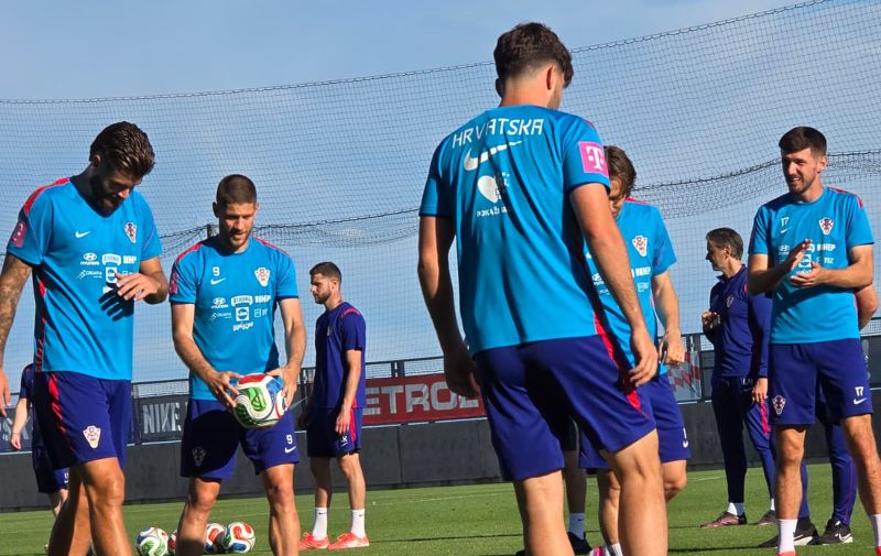 Hrvatska odradila posljednji trening uoči Belgije, pogledajte fotke ...