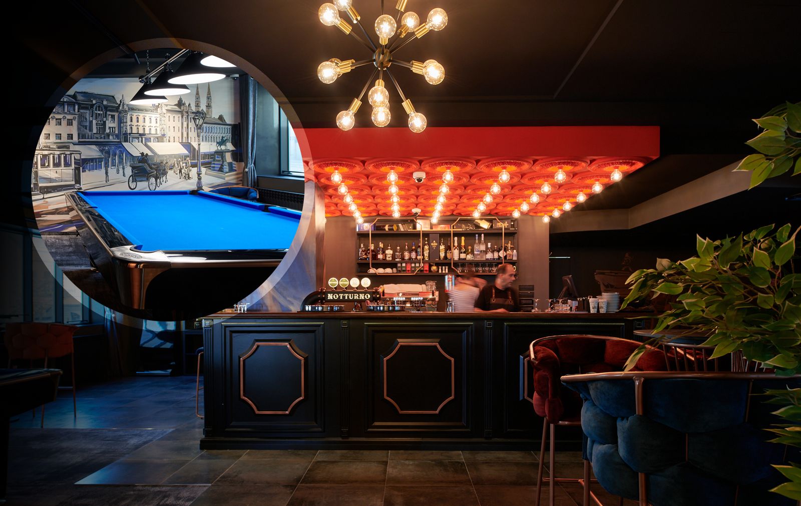 Na Kvatriću je otvoren novi lounge bar; velik je, ima 6 biljarskih ...