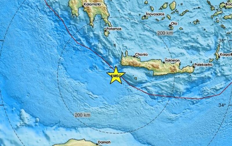 Potres jačine 5,3 pogodio zapadnu Kretu | Telegram.hr