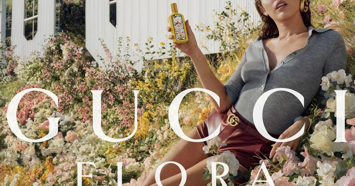 Miley Cyrus na Hollywood znaku predstavila novi Gucci miris | Super1.hr