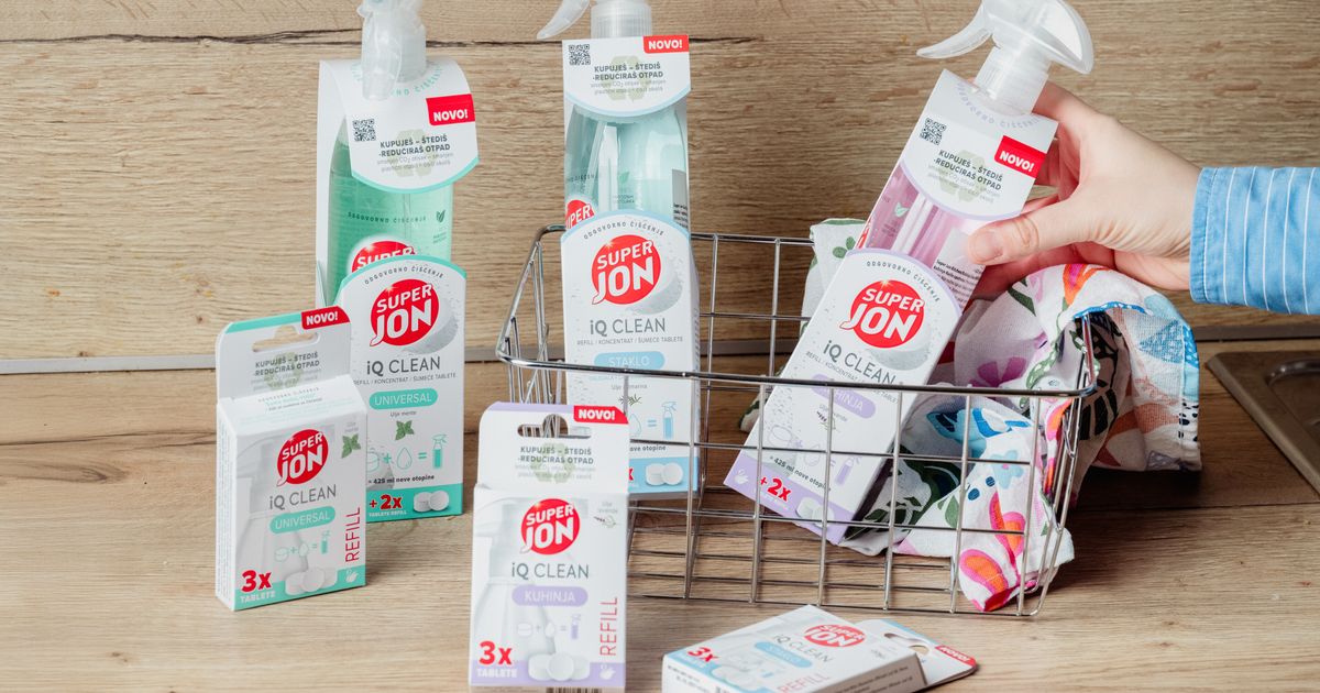 S1 recenzija: Isprobali smo Super Jon iQ Clean proizvode za čišćenje u ...