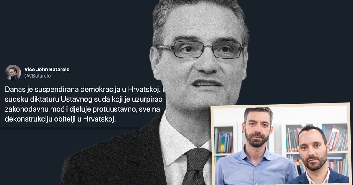 Vice Batarelo je utučen. U Hrvatskoj je danas, dramatično je ustvrdio ...