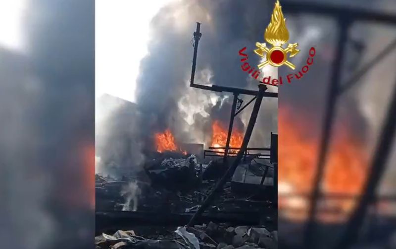 Video. Eksplozija na benzinskoj postaji u Rimu | Telegram.hr