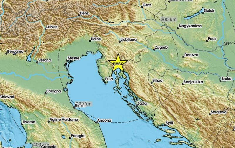 Potres kod Rijeke, prema prvim informacijama magnituda mu je 3 | Telegram.hr
