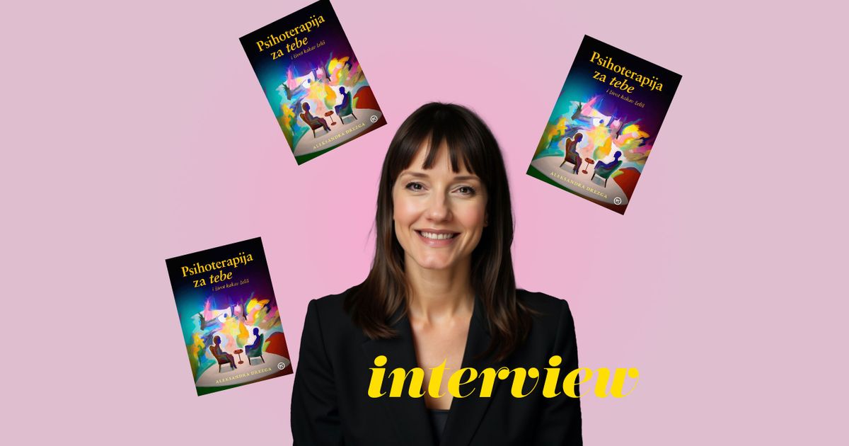 Psihoterapeutkinja Aleksandra Drezga objavila prvu knjigu | Super1.hr