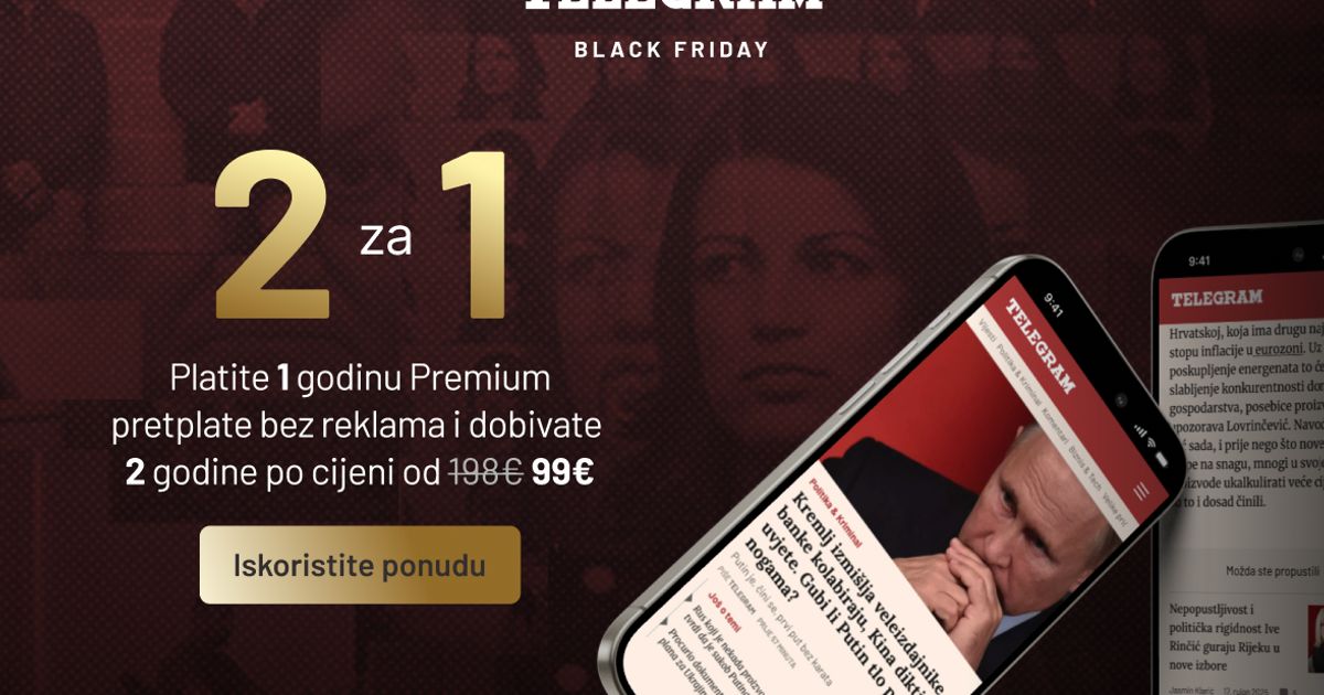 Black Friday ponuda: dvije godine Telegram Premiuma za cijenu jedne ...