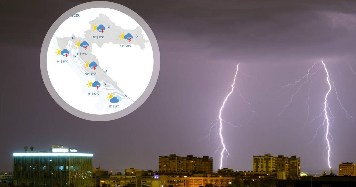 Nova promjena vremena: diljem zemlje se očekuje kiša | Telegram.hr