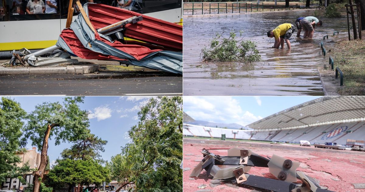 Jako nevrijeme pogodilo Split, dijelovi grada ostali bez struje | Telegram.hr