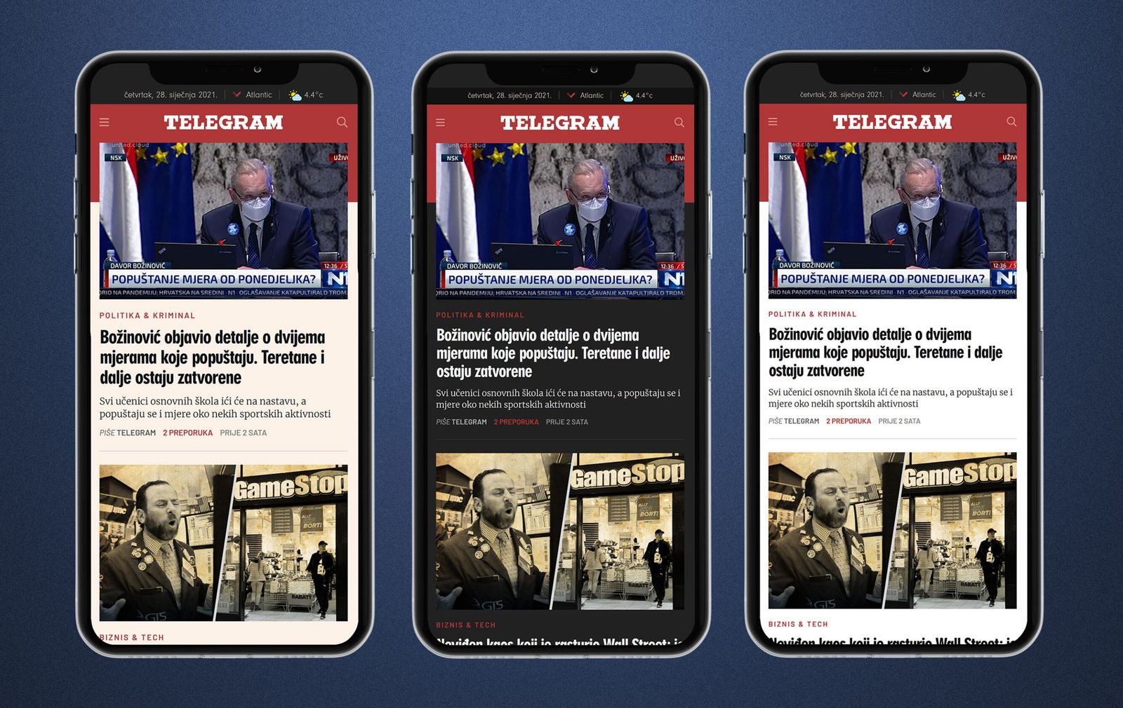 Više o temi telegram dark mode | Telegram.hr Više o temi telegram dark mode | Telegram.hr