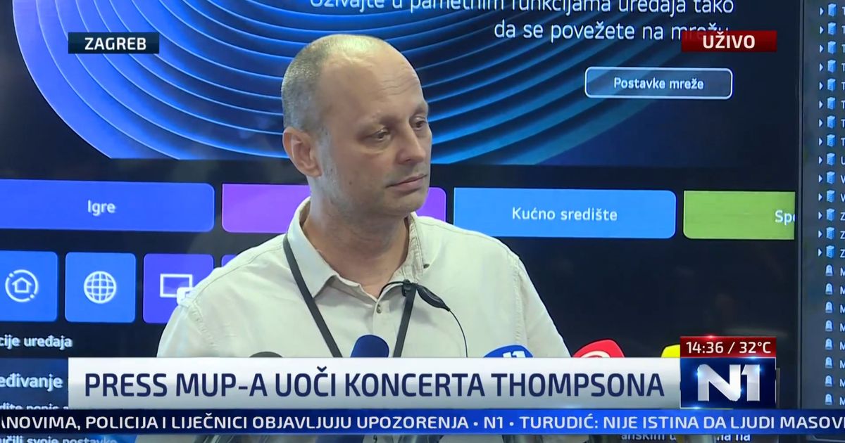 MUP pokazao kako izgleda Stožer za praćenje Thompsonovog koncerta | Telegram.hr