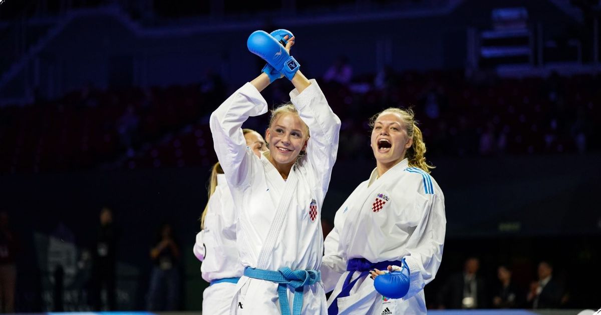 Hrvatska ženska karate reprezentacija osvojila je brončanu medalju na ...