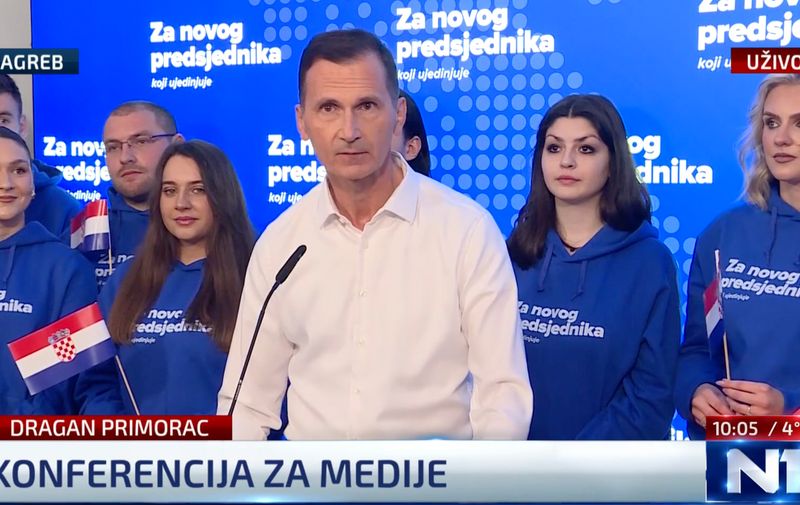 Dragan Primorac predstavlja slogan i izborni program | Telegram.hr