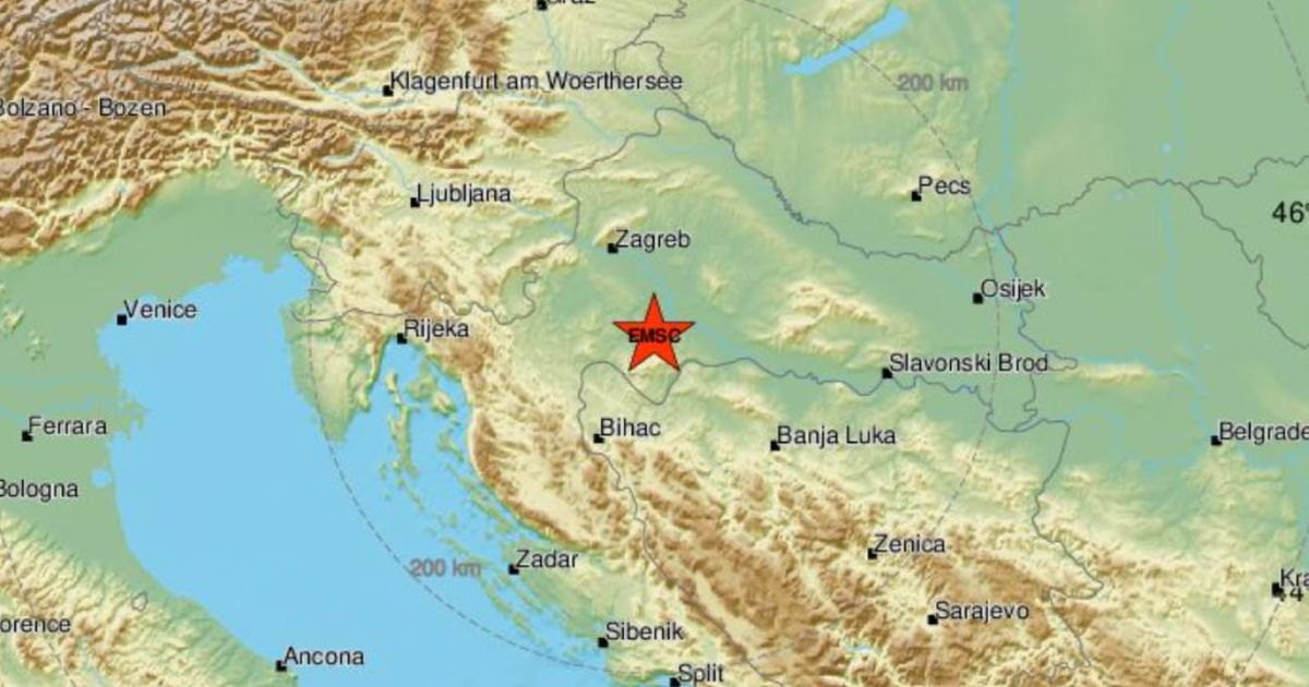 Kod Petrinje potres magnitude 3,5 po Richteru; ljudi spominju glasnu detonaciju i snažno ...