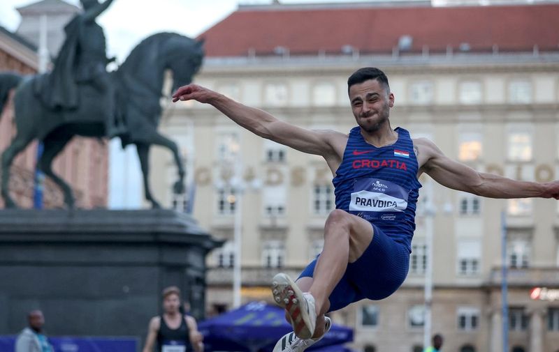 Skoči, bane: Filip Pravdica i Tiffany Flynn pobjednici skoka u dalj na ...